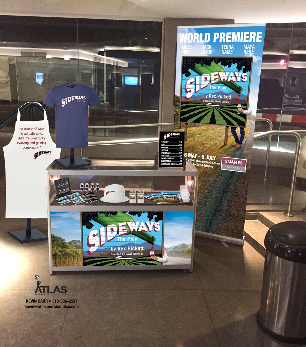 PROJECT: Lobby Merchandise Kiosk – Atlas Merchandise